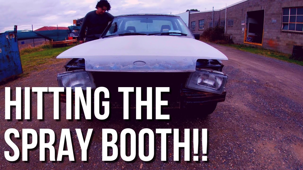 HITTING THE SPRAY BOOTH | Ford Falcon XE - YouTube