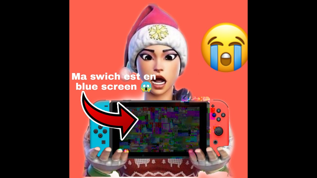 Comment réparer le Blue screen de la Nintendo switch - YouTube