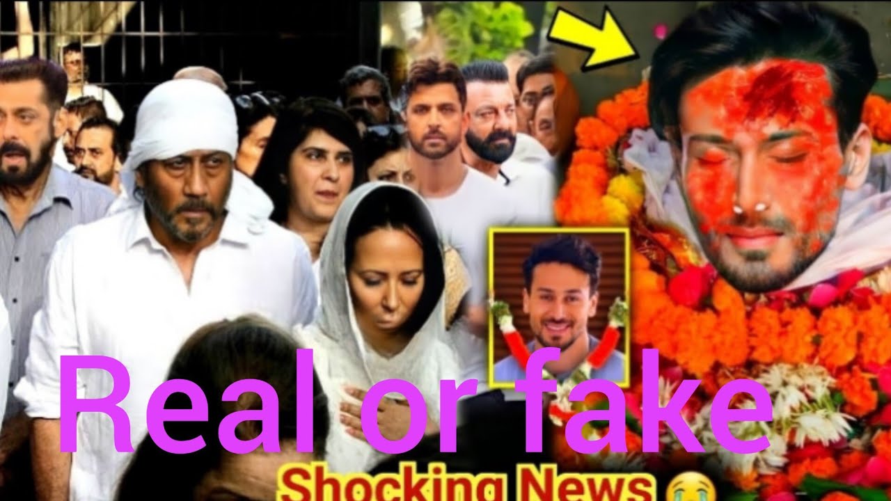 Tiger shroff death news| real or fake| Live news| - YouTube