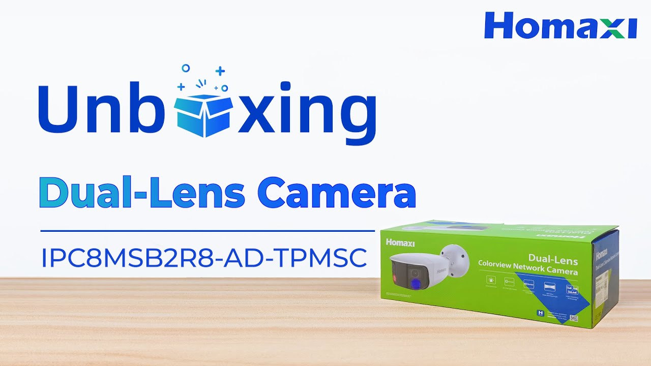 UNBOXING | Homaxi Dual-lens Network Camera - YouTube