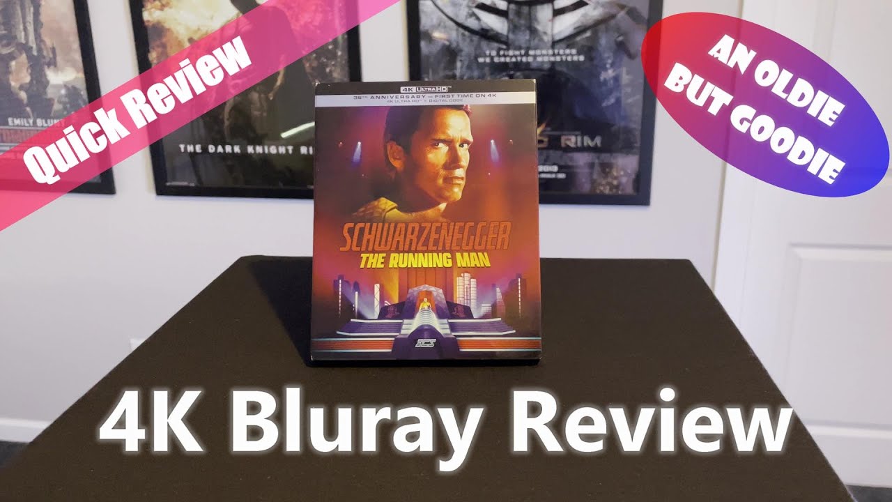 The Running Man 4K Bluray - Quick Review - YouTube