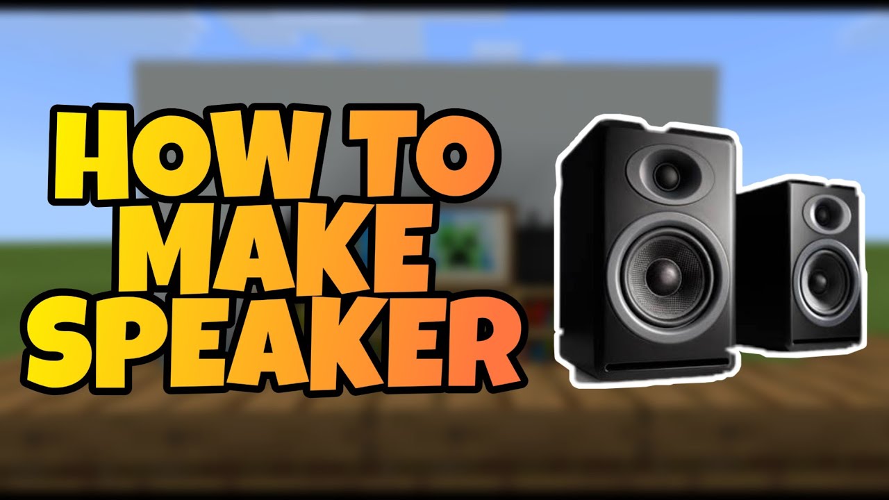 Minecraft: How To Make Speaker - TAGALOG - YouTube