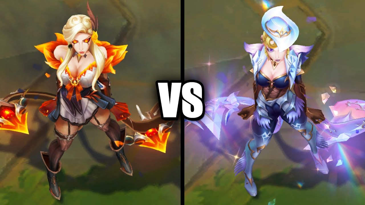 High Noon Evelynn Vs Prestige High Noon Evelynn Skins Comparison League Of Legends Youtube