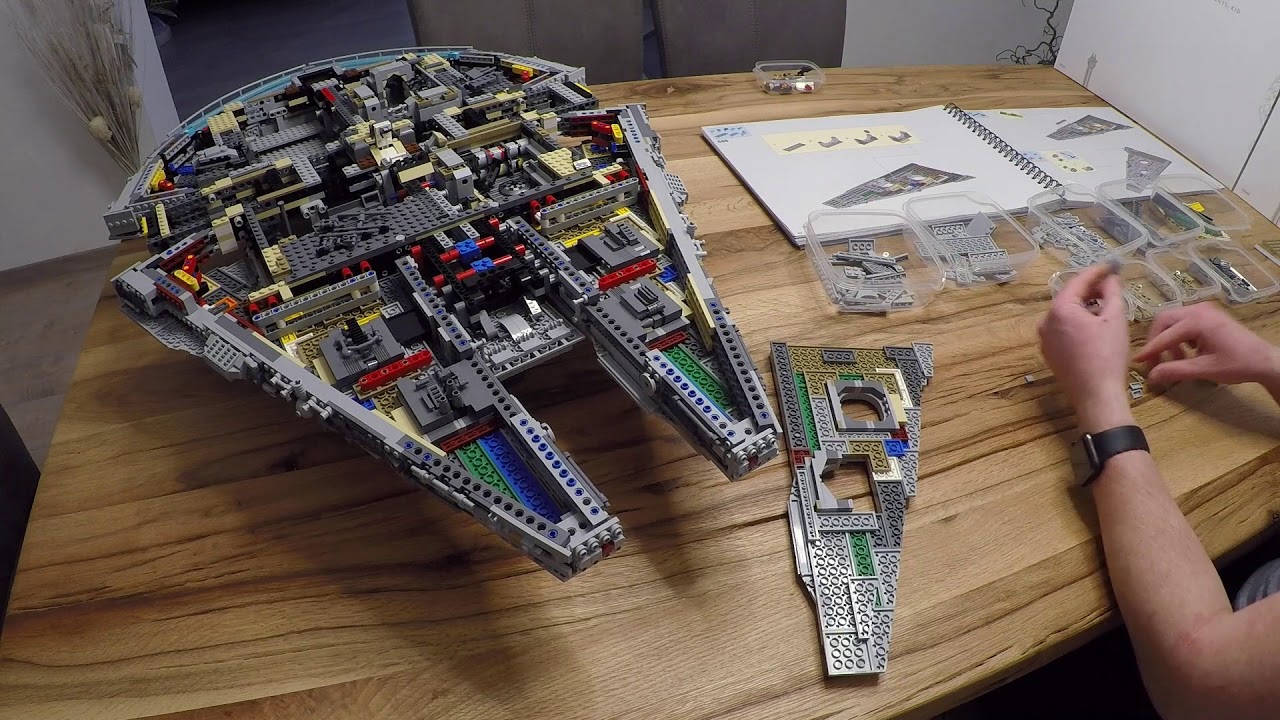 LEGO Millennium Falcon 75192 - Part 09/17 - YouTube