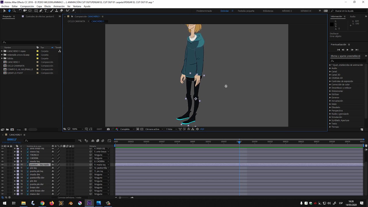 ANIMACIÓN CUT OUT DIGITAL 03 - YouTube