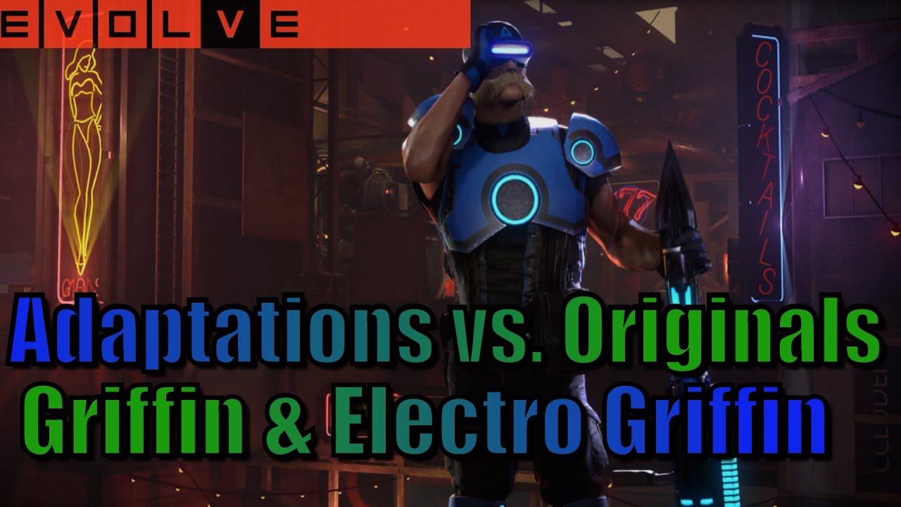 Evolve Stage 2: Adaptations vs. Originals - Griffin & Electro Griffin ...
