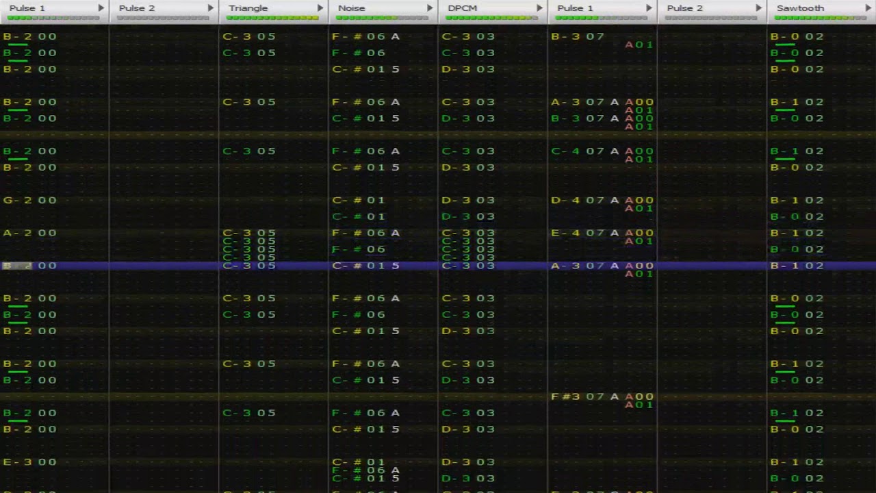 Famitracker VRC6: OC 7 - "Solo Salute" - YouTube