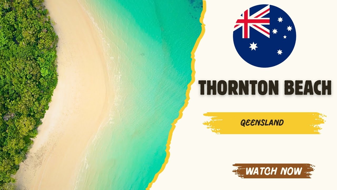Thornton Beach: Tranquil #4K Drone Views from Queensland’s Hidden Gem 🌊 ...