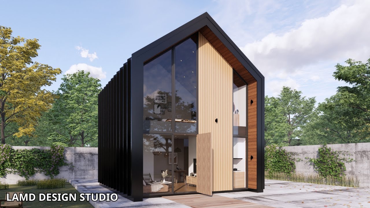 6x7.5 Meters Building A Tiny House - Possibly The Coziest - YouTube