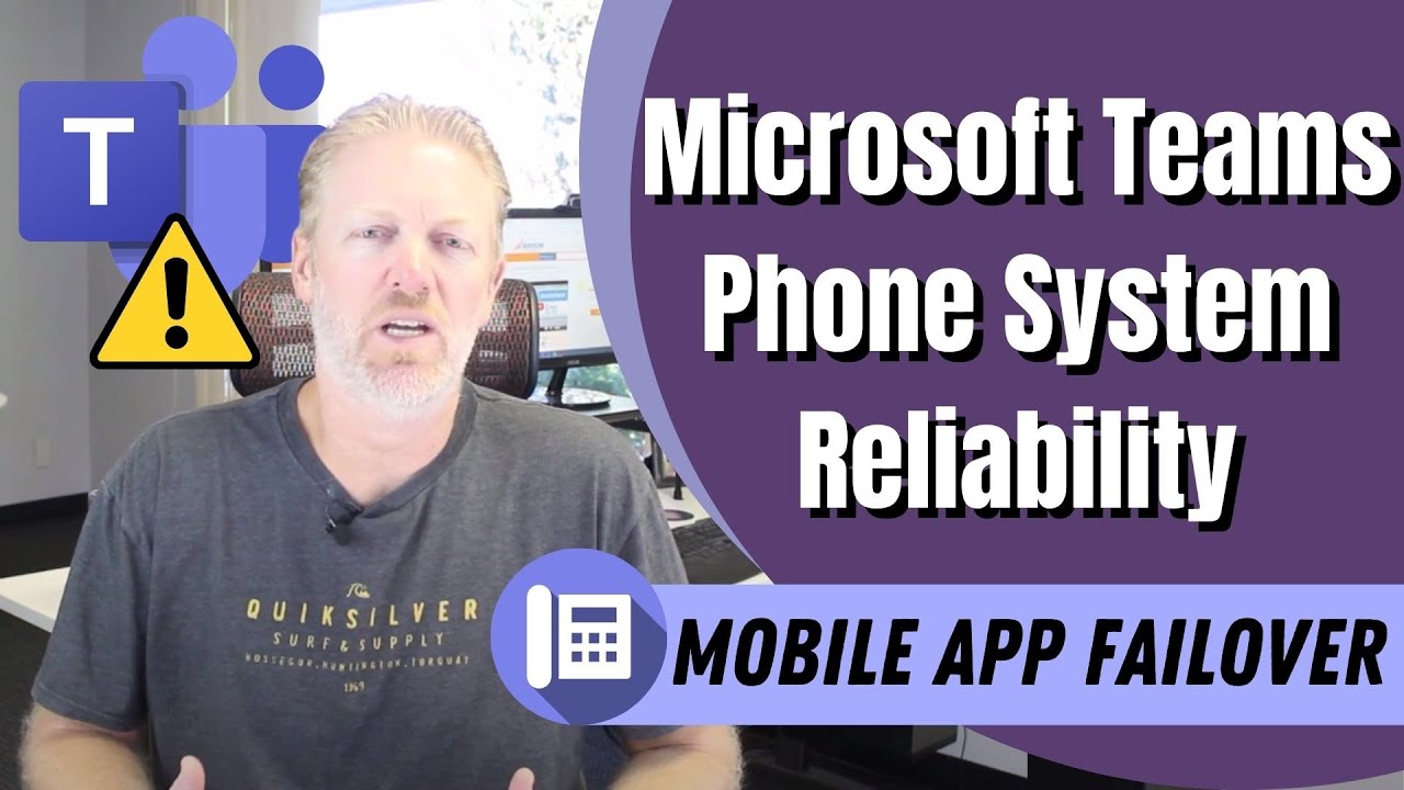 Microsoft Teams Phone System Reliability - Mobile App Failover - YouTube