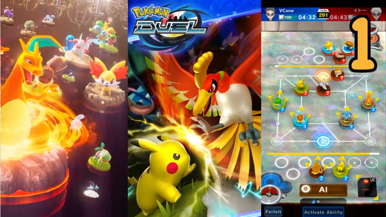 Pokemon Duel Gameplay! - YouTube