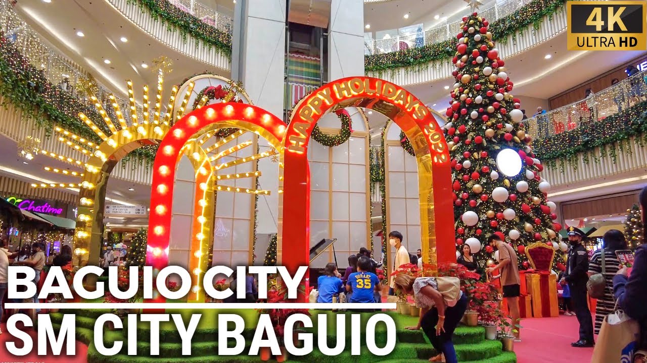 SM CITY BAGUIO Afternoon Walk at BAGUIO CITY [4K] Philippines ...