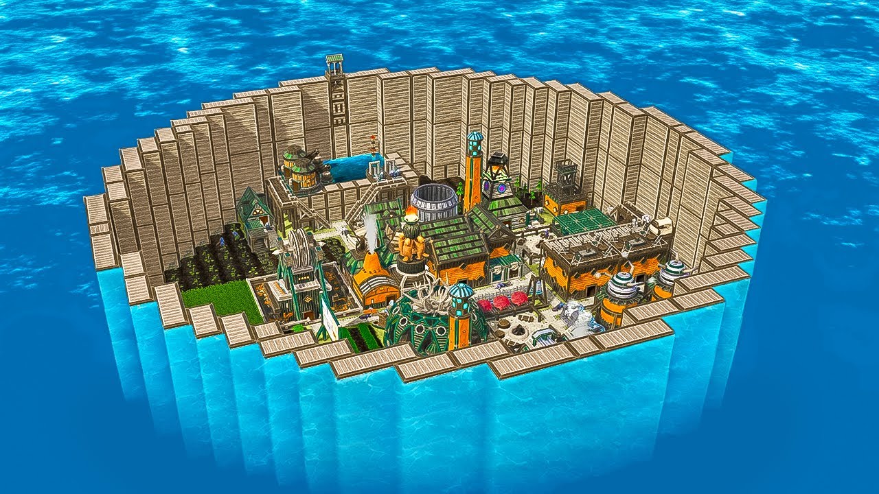 Engineering a beaver Atlantis in Timberborn! - YouTube