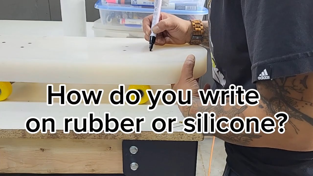 How to write on silicone or rubber? What works? #siliconemold #silicone ...