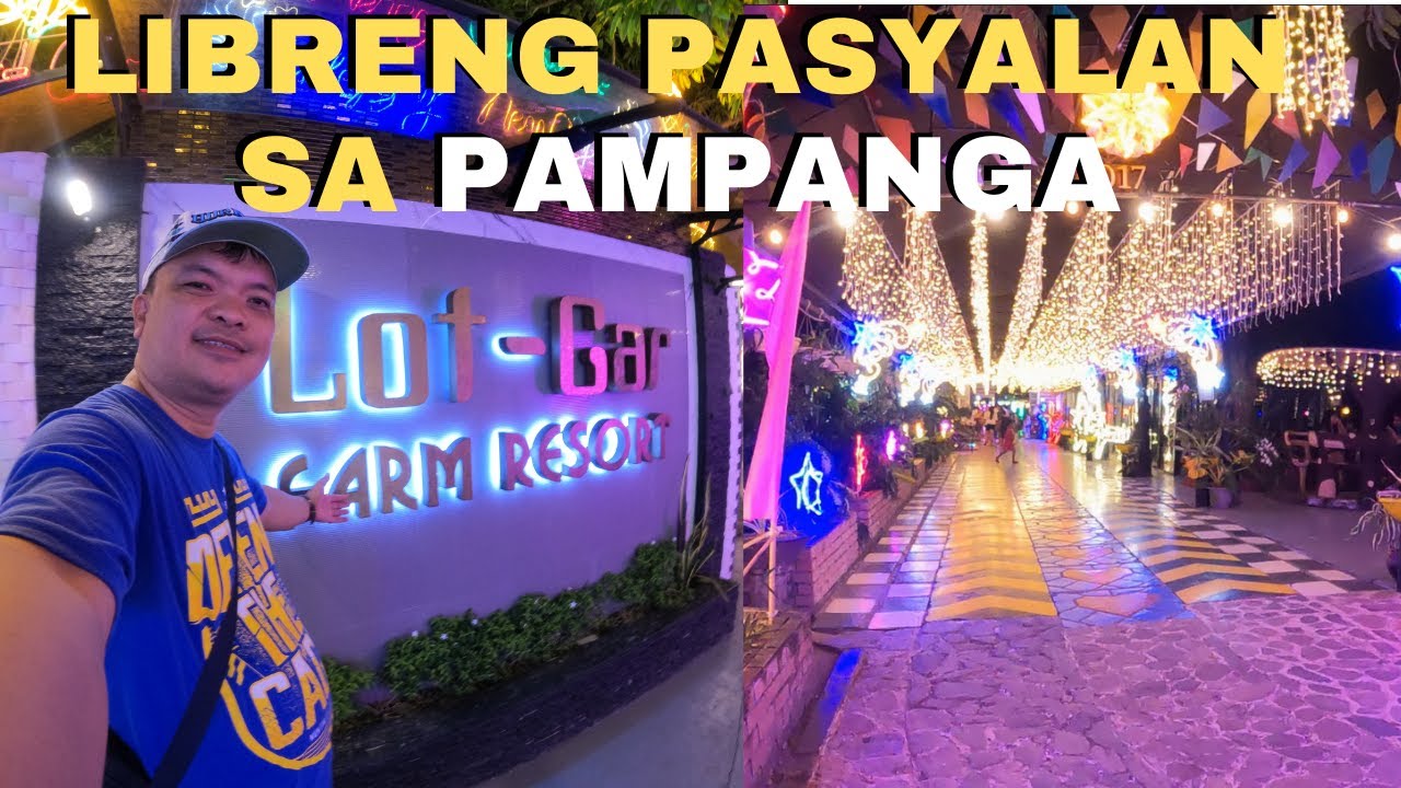 LIBRENG CHRISTMAS PASYALAN SA PAMPANGA - YouTube