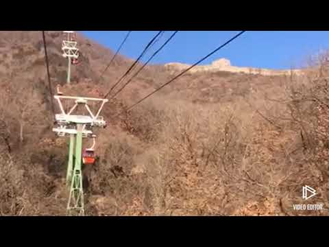 Türklerin Çinlilere yaptırdığı seddi havadan görelim