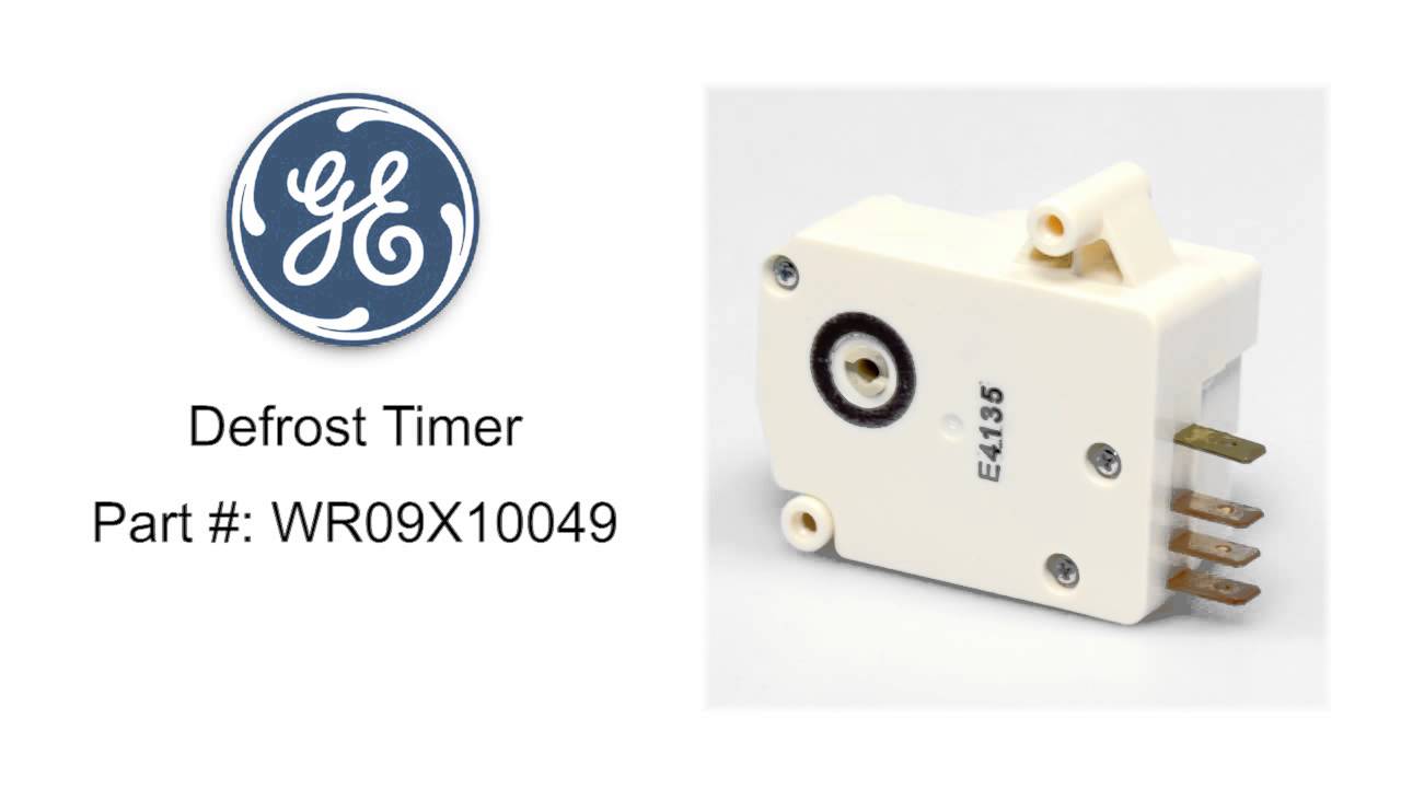 GE Defrost Timer Part #: WR09X10049 - YouTube