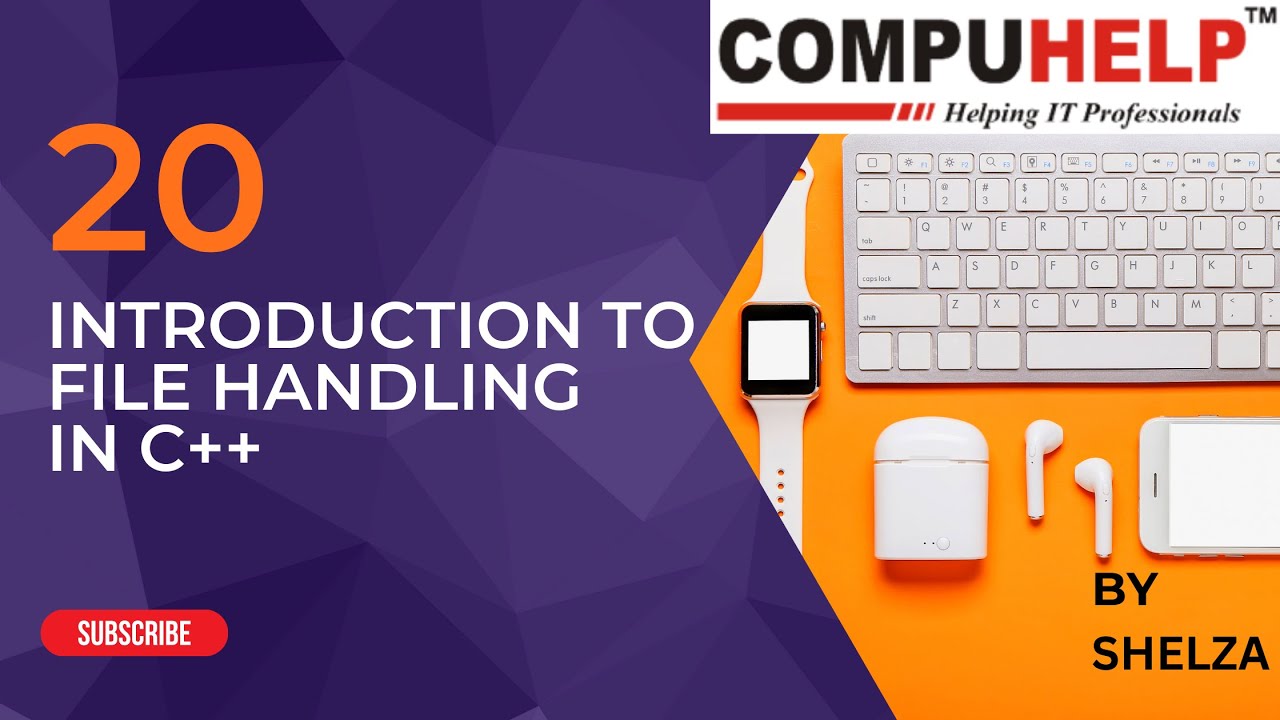 Introduction to file handling in C++ | C++ Tutorial in Hindi | www.compuhelp.in - YouTube