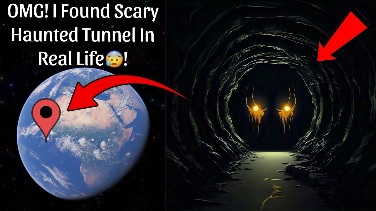 I Found Very Scary Haunted Tunnel In Real Life On Google Earth And ...