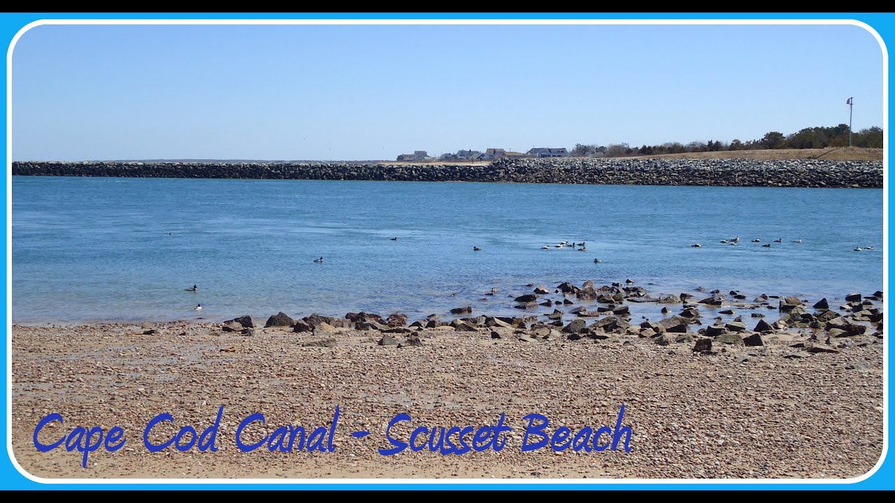 Cape Cod Canal - Scusset beach March 2015 - YouTube