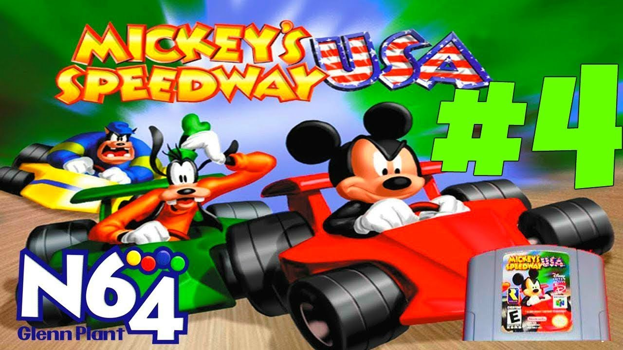 KaThyDieRain Plays - Mickey's Speedway USA On Project 64 Nintendo 64 Pc ...