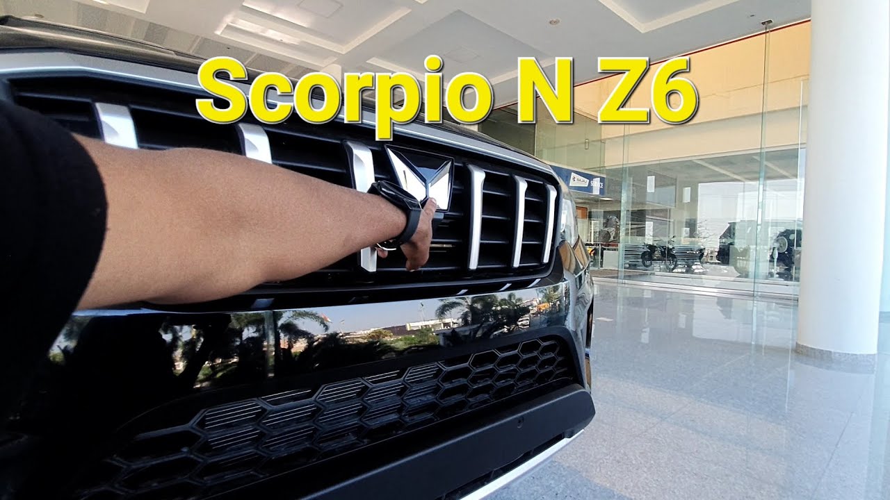 NEW Scorpio N 2023 Z6 Model - Car review - YouTube