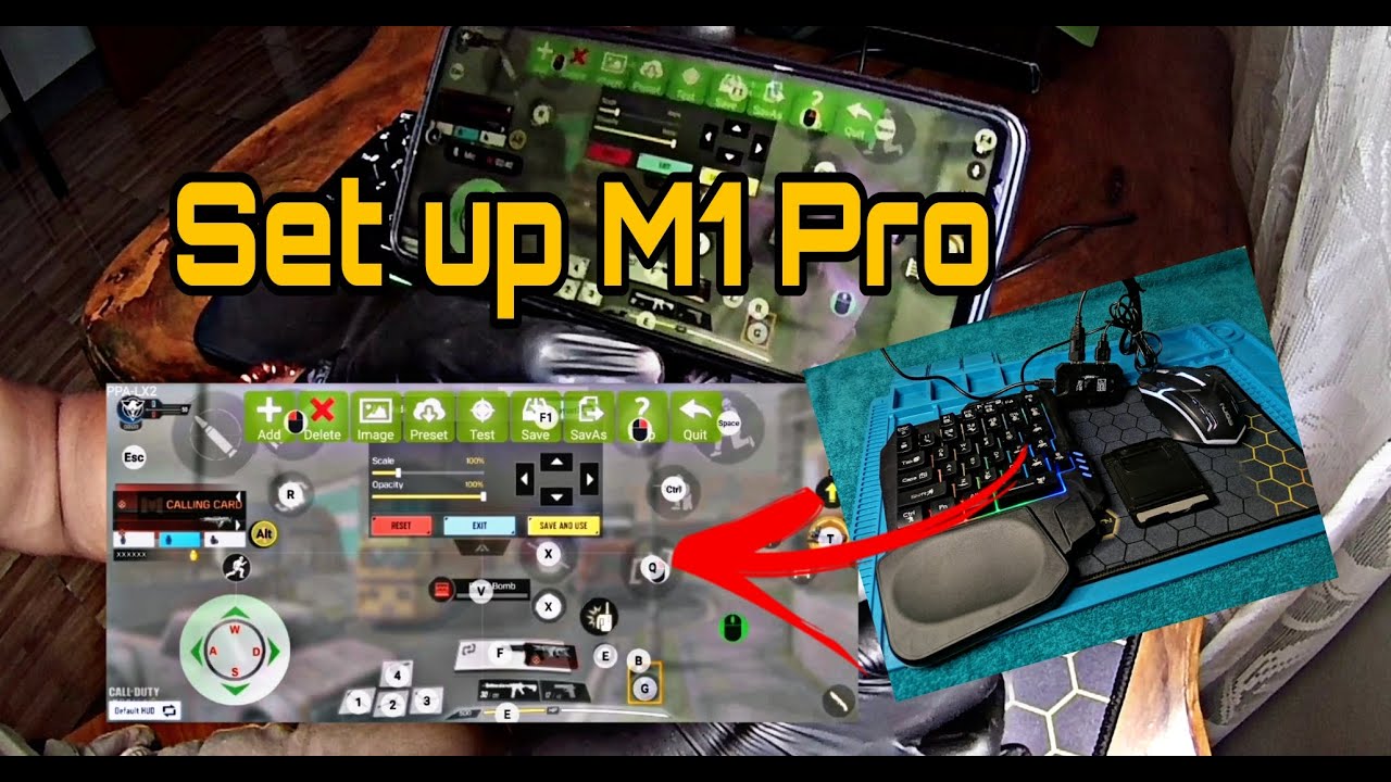 How to set up M1 Pro/Gaming Controller - YouTube