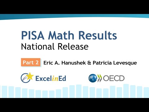 2022 PISA Math Results Release: Part Two - YouTube