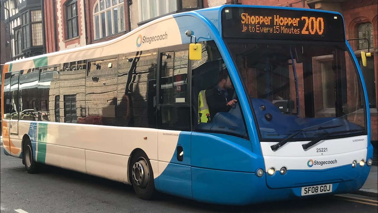 Stagecoach Merseyside SF08 GOJ - YouTube