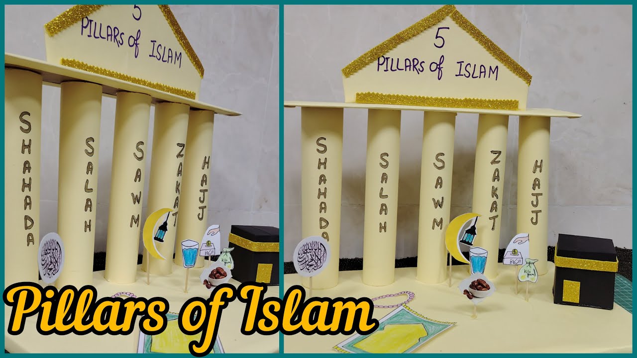 Arkan e Islam | The five pillars of Islam school project for kids - YouTube