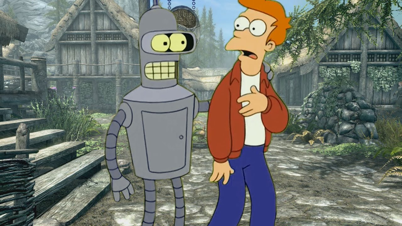 Your partner in Skyrim vs Your partner in Fallout - YouTube