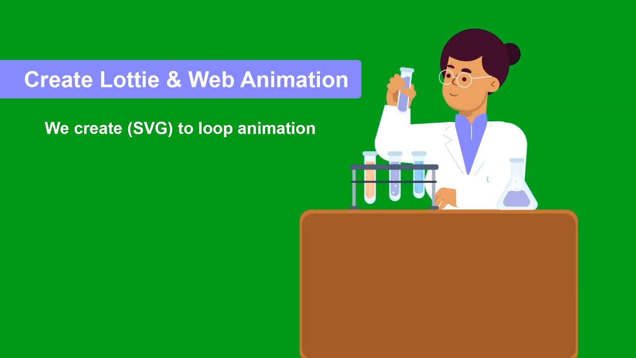 Lottie & Web Animation | Create Lottie (SVG) animation - YouTube
