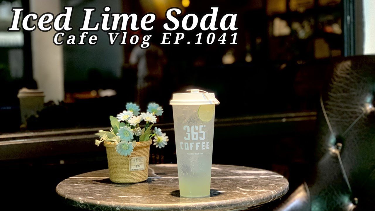 Cafe Vlog EP.1041 | Iced Lime Soda | Soda drinks | Soda recipe - YouTube
