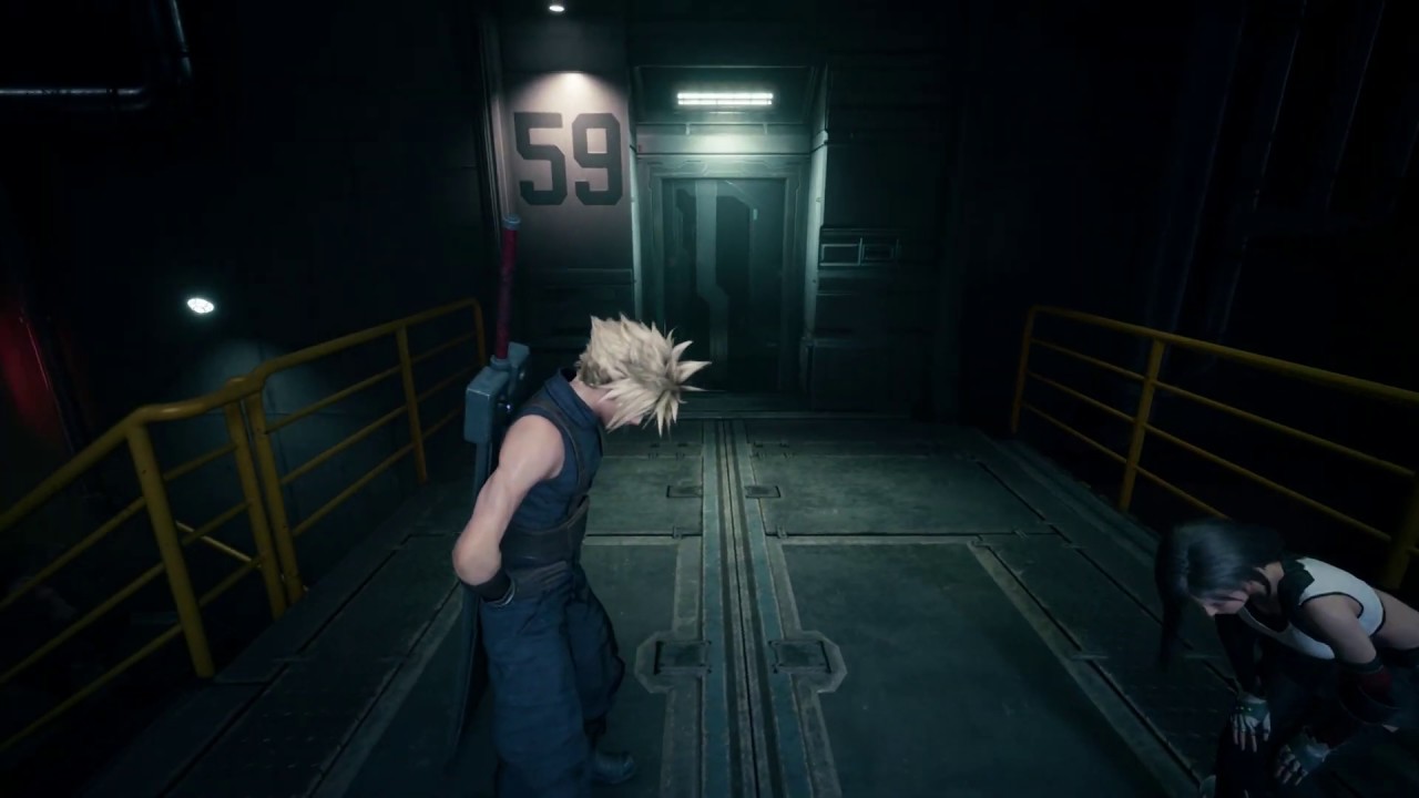 Taking The Stairs To The 59th Floor of Shinra Building - Final Fantasy ...