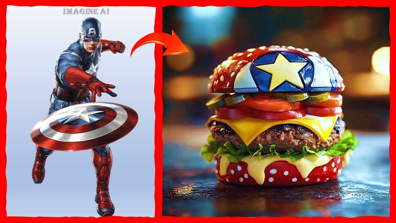 AVENGERS but BURGER VENGERS 🔥 All Characters (marvel & DC) 2024 😎 - YouTube