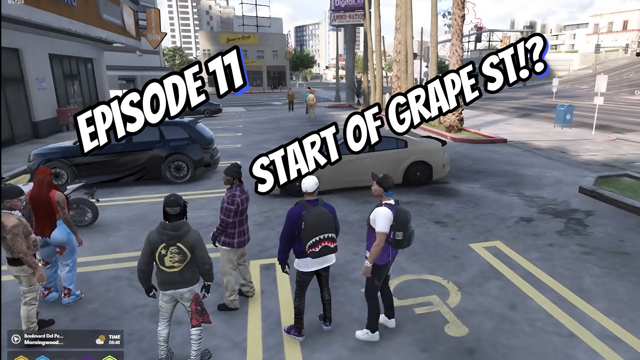 Episode 11: The Start Of Grape Street Twoodz!? | GTA RP | Stand On ...