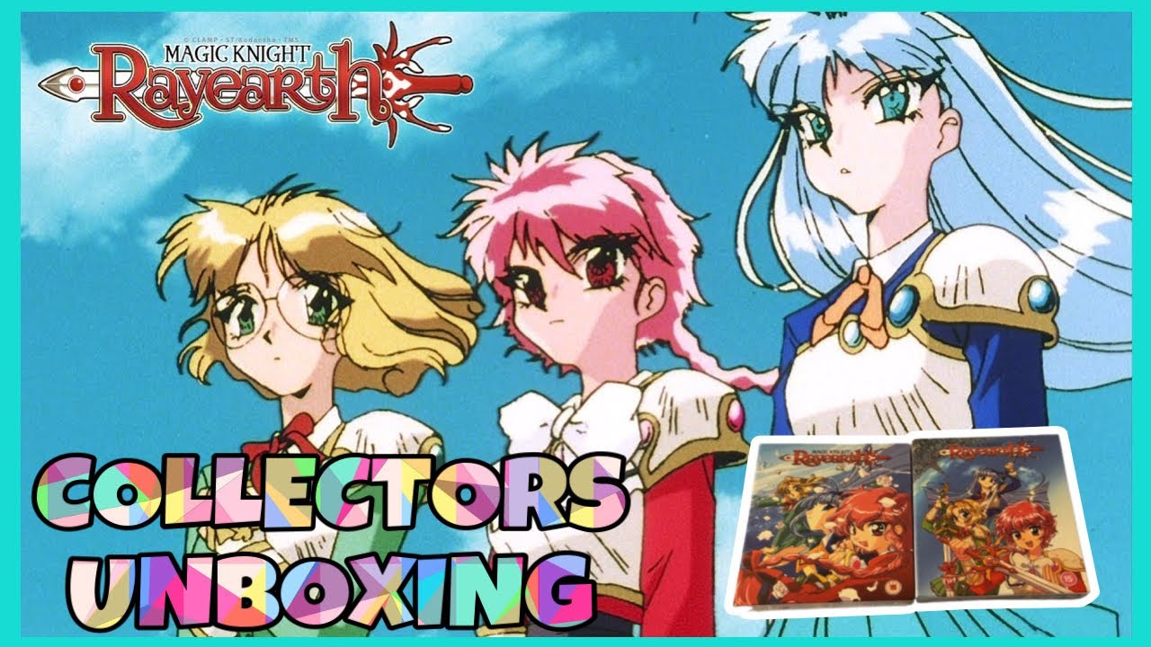 Magic Knight Rayearth Blu-Ray Collector’s Editions Parts 1 & 2 Unboxing ...