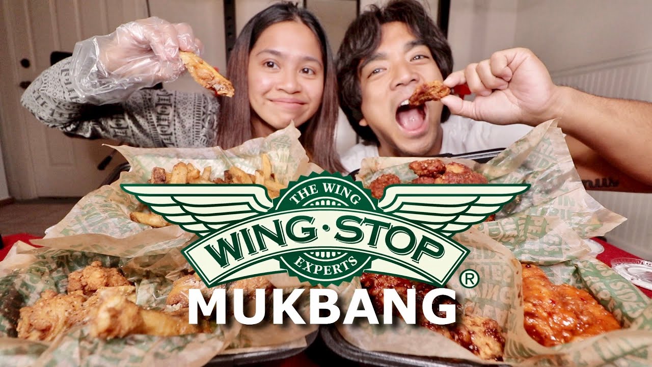 WINGSTOP MUKBANG!! // ATOMIC CHICKEN WINGS!! - YouTube