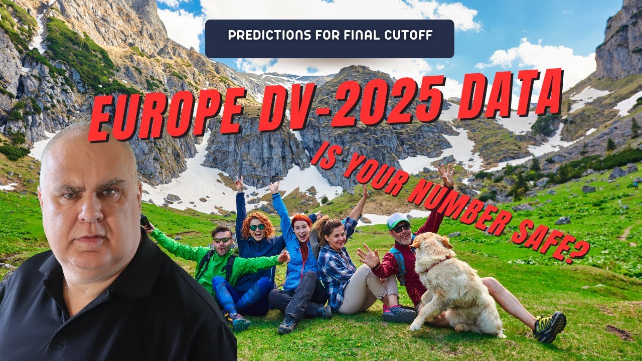DV Lottery Greencard | DV2025 CEAC data prediction for EUROPE! - YouTube