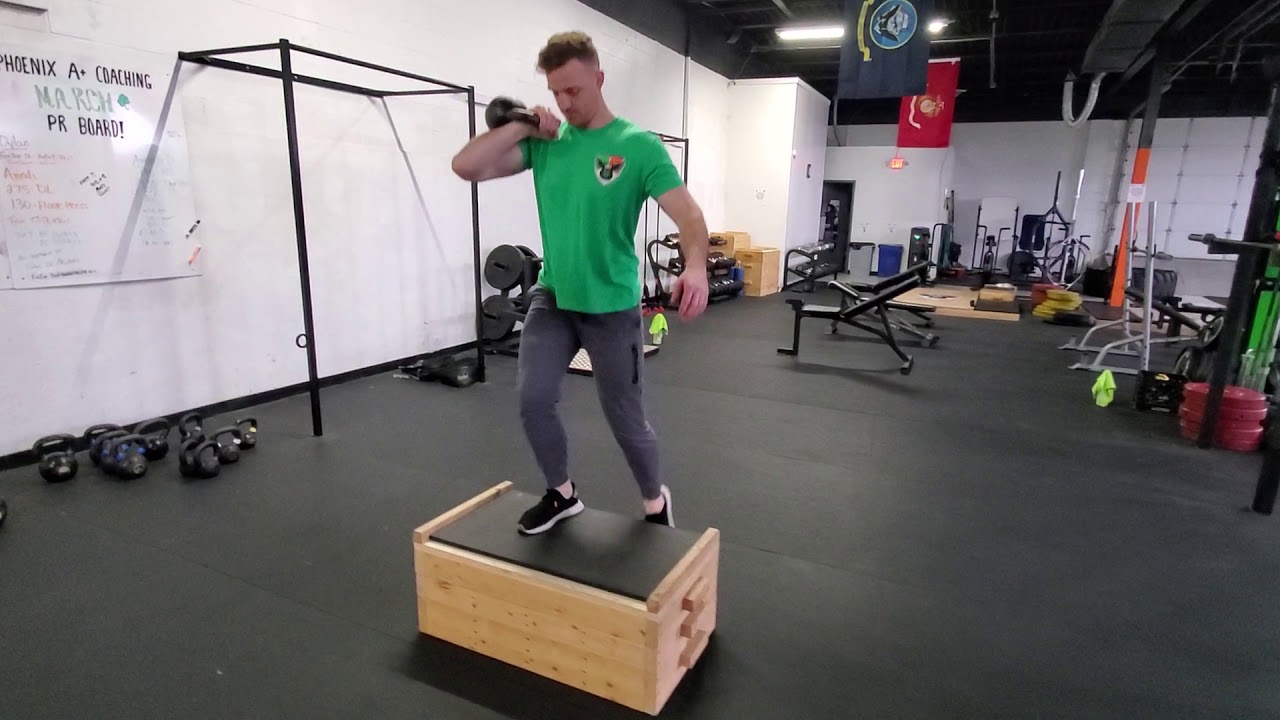 Ipsilateral Step Ups - YouTube