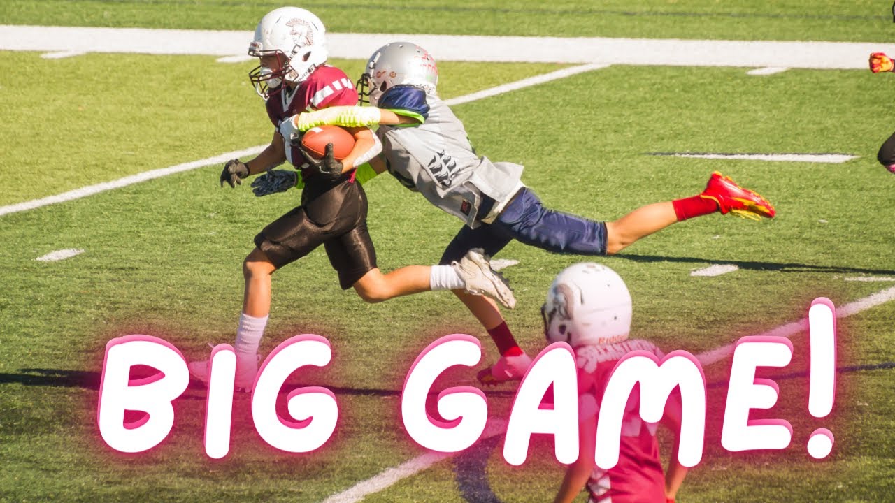 Big Playoff tackle football game for 11 year old! - YouTube