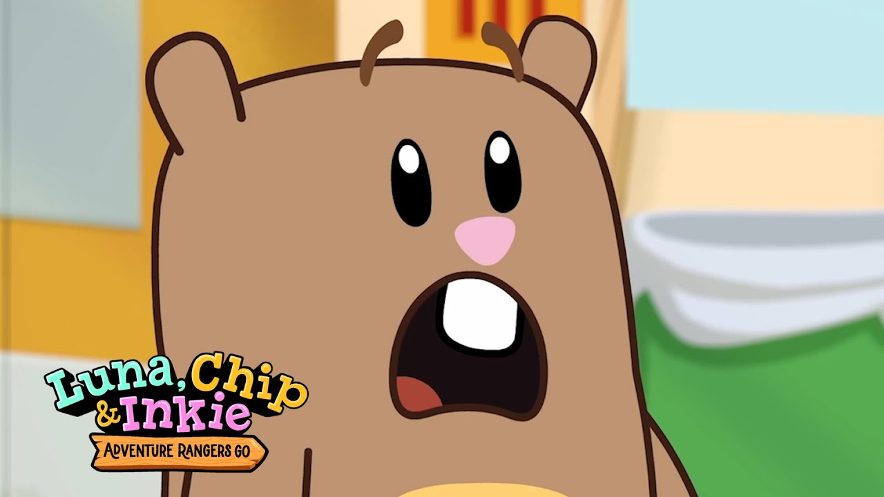 Five Funny Scenes from Luna, Chip & Inkie: Adventure Rangers Go! - YouTube