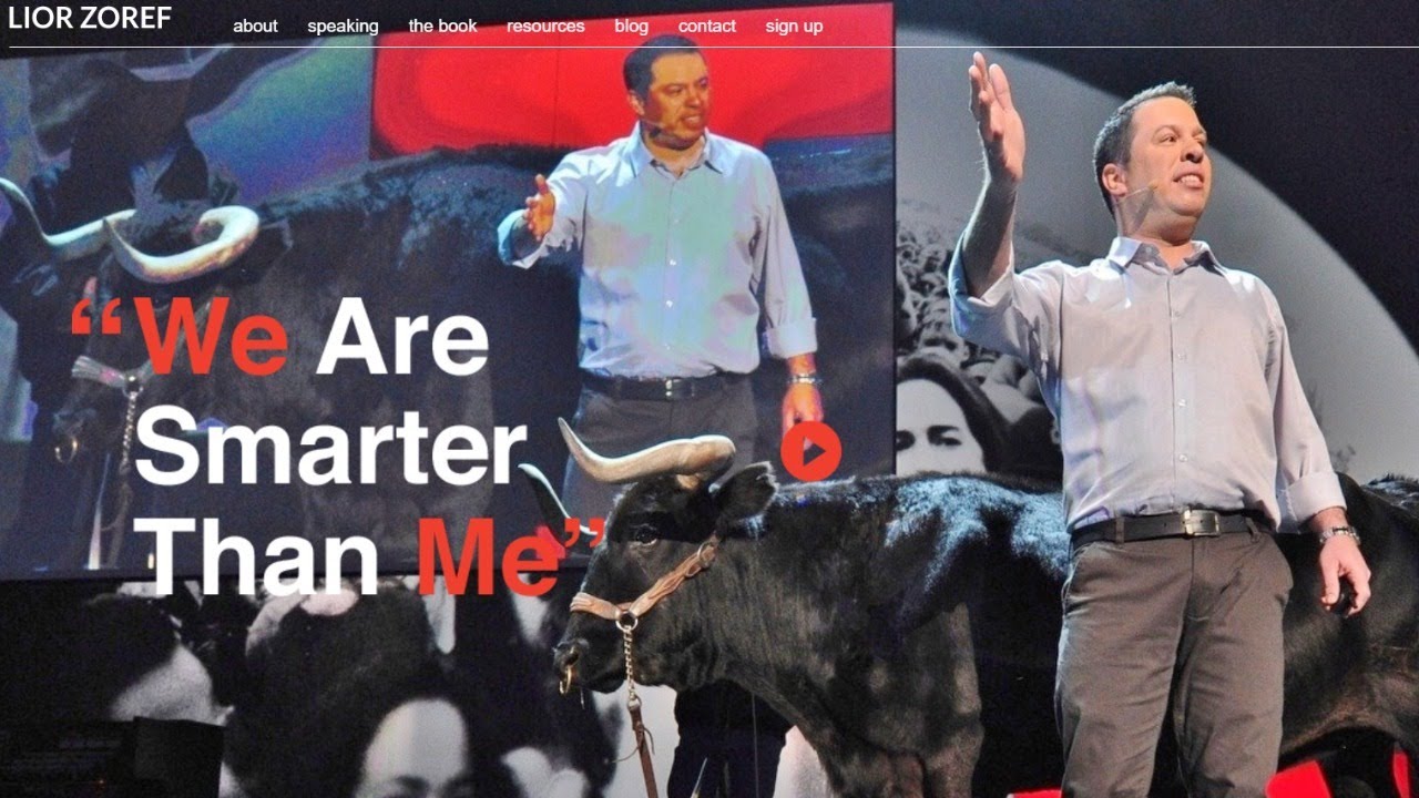 TED Talks Superstar Lior Zoref on how to crowd source for your next ...