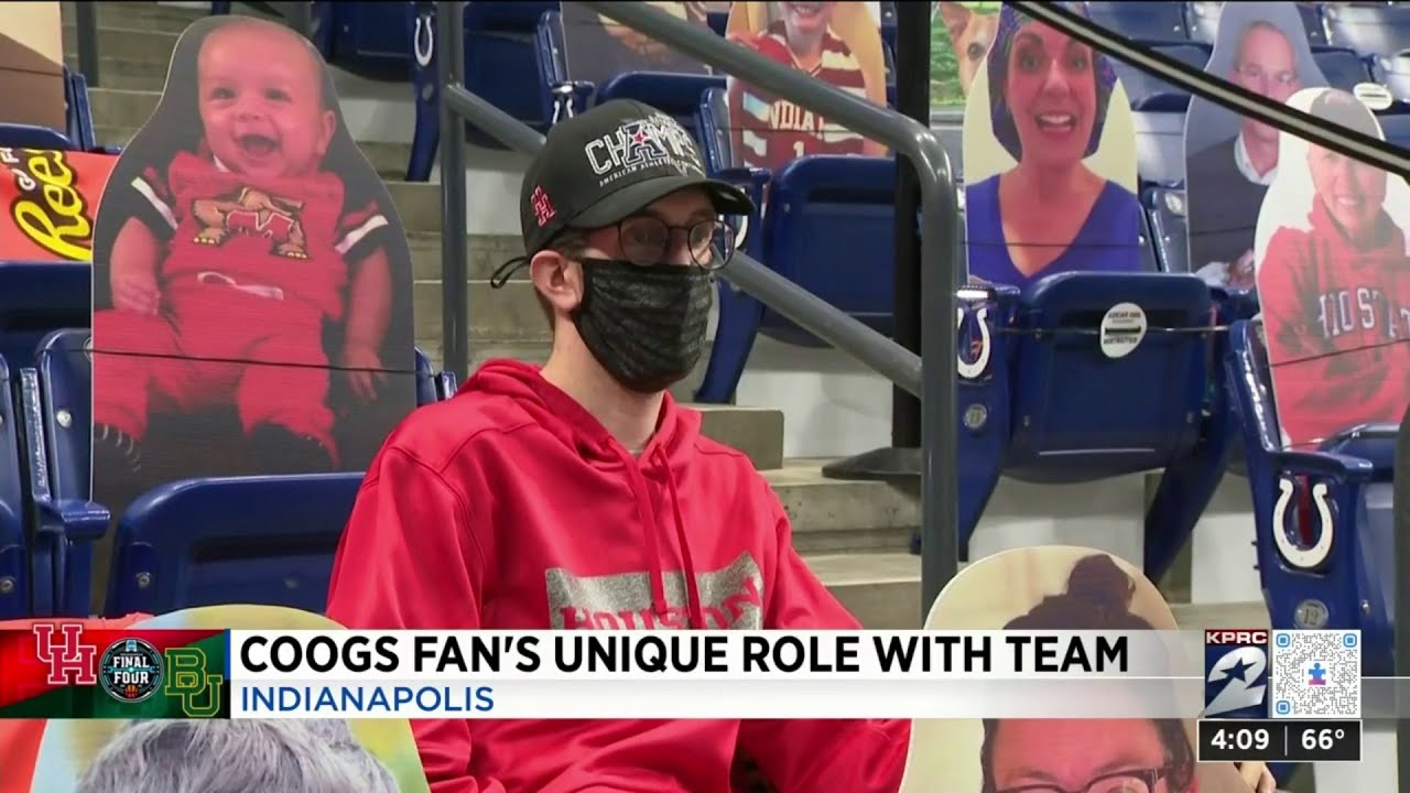 Coogs fan's unique role with team - YouTube