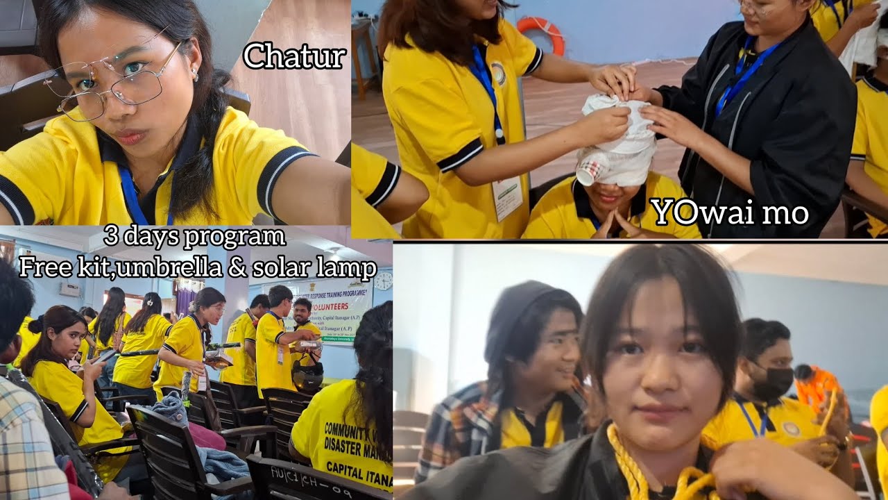 I'm special now ~professional 😂 end of disaster management program ...