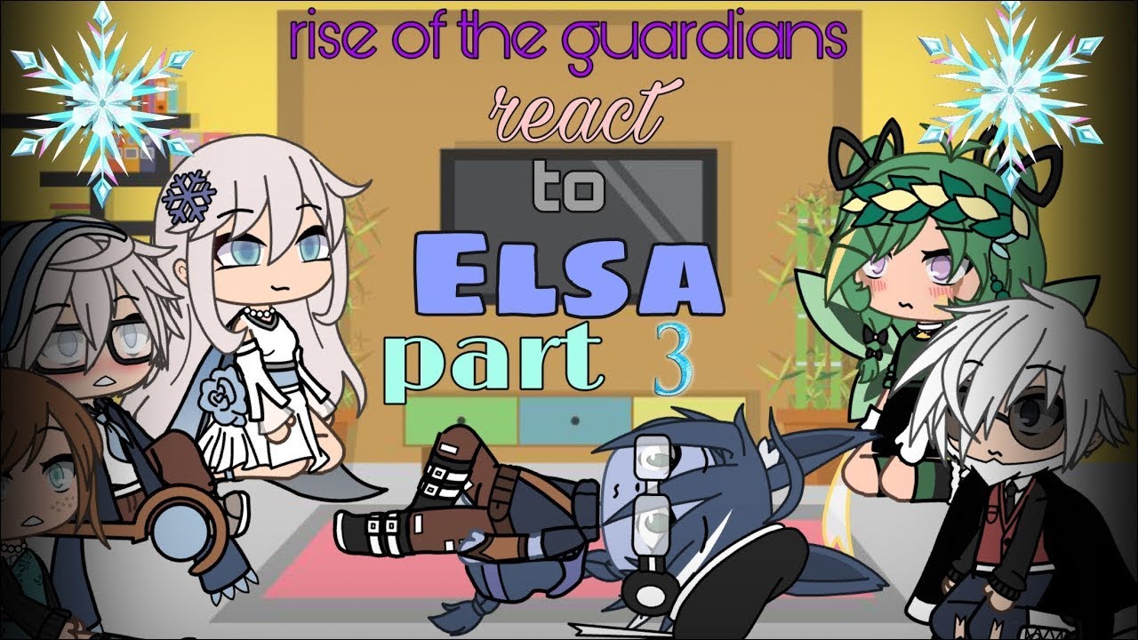 TOP 5🐷 Rise of the guardians react to 🐷{ ... frozen, Elsa ... } Gacha ...