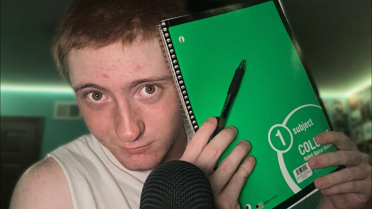 The Pen & Paper ASMR (drawing sounds) - YouTube