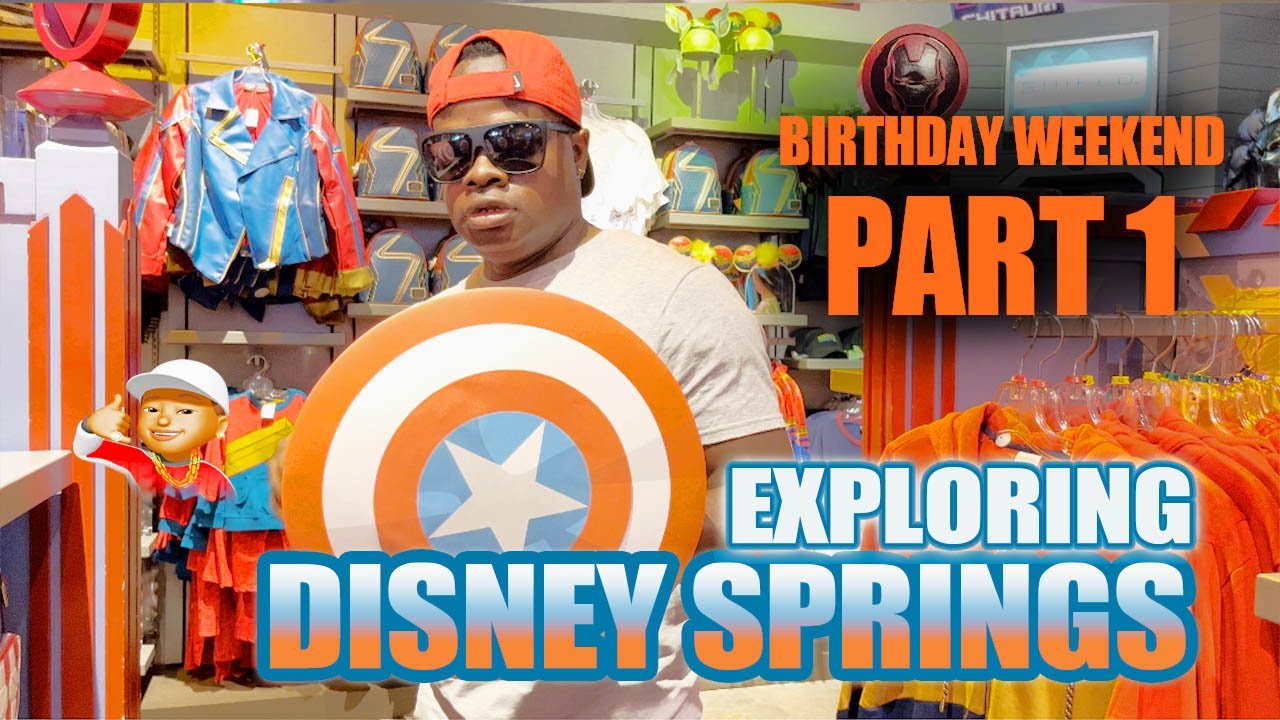 Disney Springs | Birthday Weekend Celebration Part 1 - YouTube