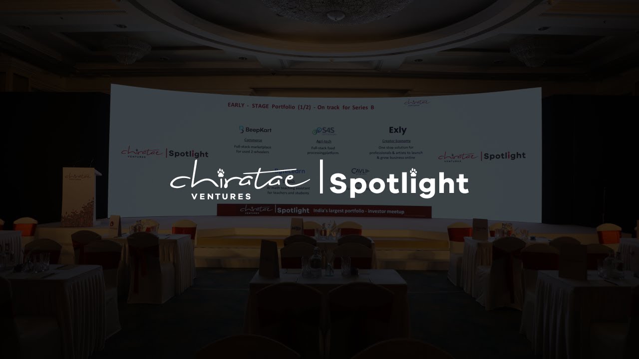 Chiratae Ventures Spotlight -Portfolio Day 2023 - YouTube