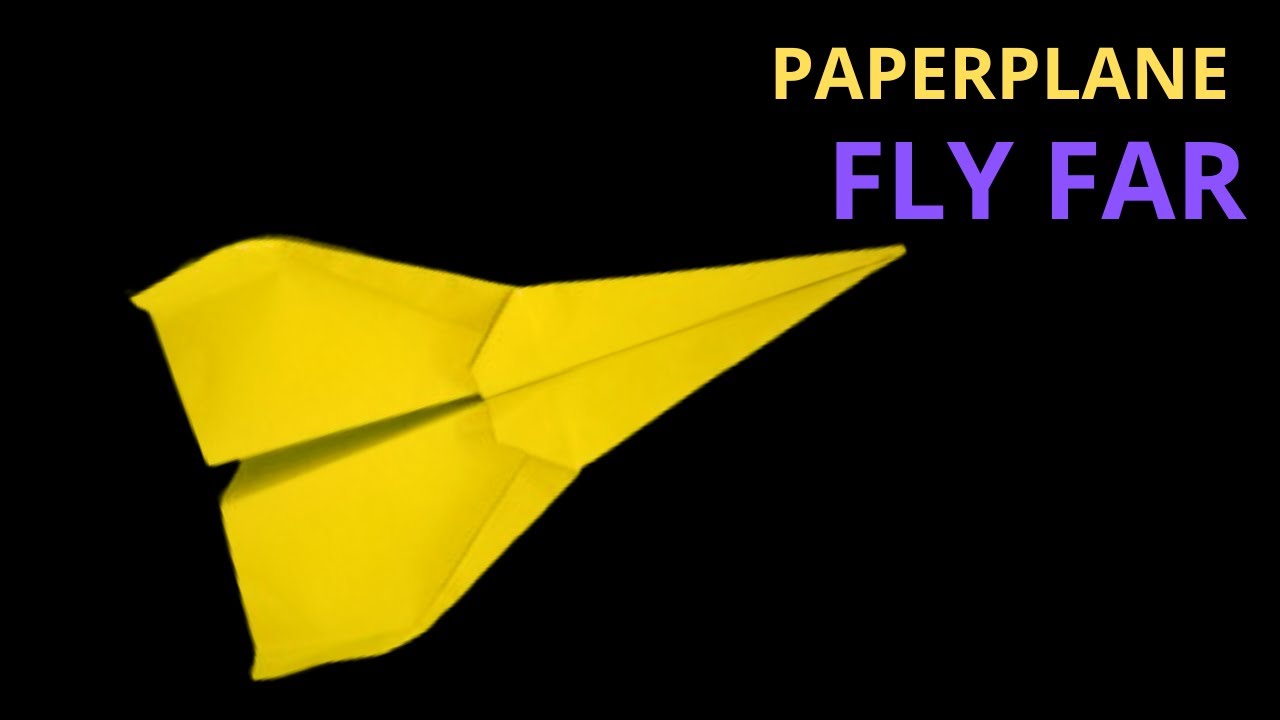 How to Make a Paper Jet Plane – FLY FAR & SUPER COOL! | Musario’s ...